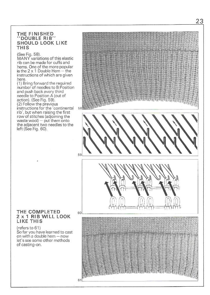 Knit & Sew World - Ribbed Hem